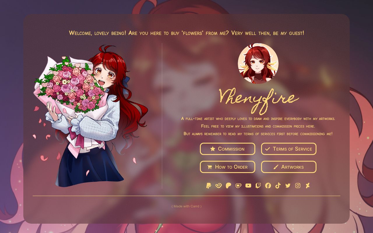 Vhenyfire Commissions